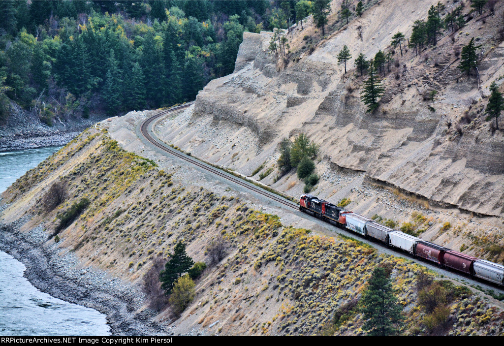 CN 8859 5705 WB CN Ashcroft Sub
